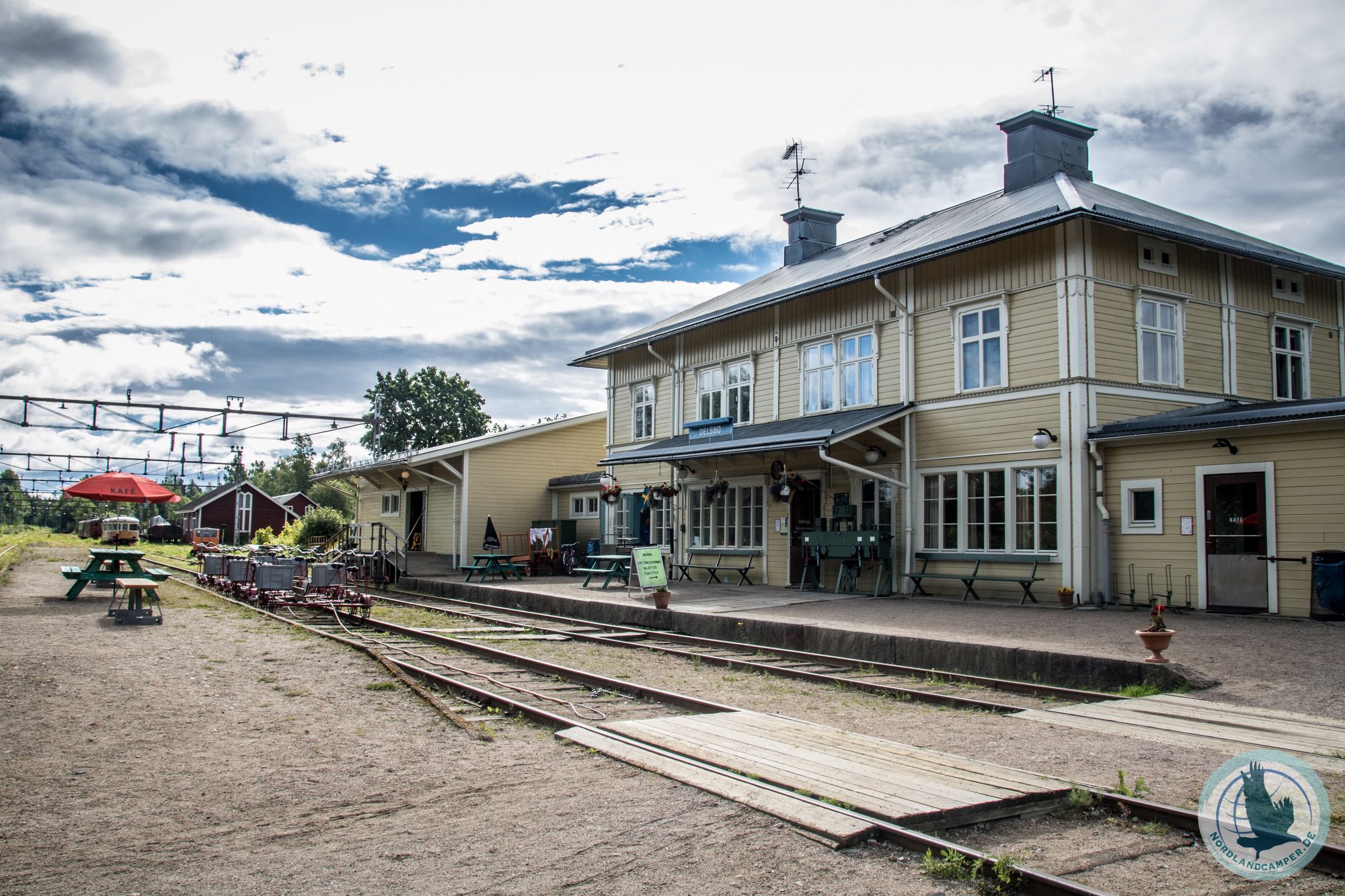 Mit der Draisine von Delsbo auf Tour - Nordlandcamper.de