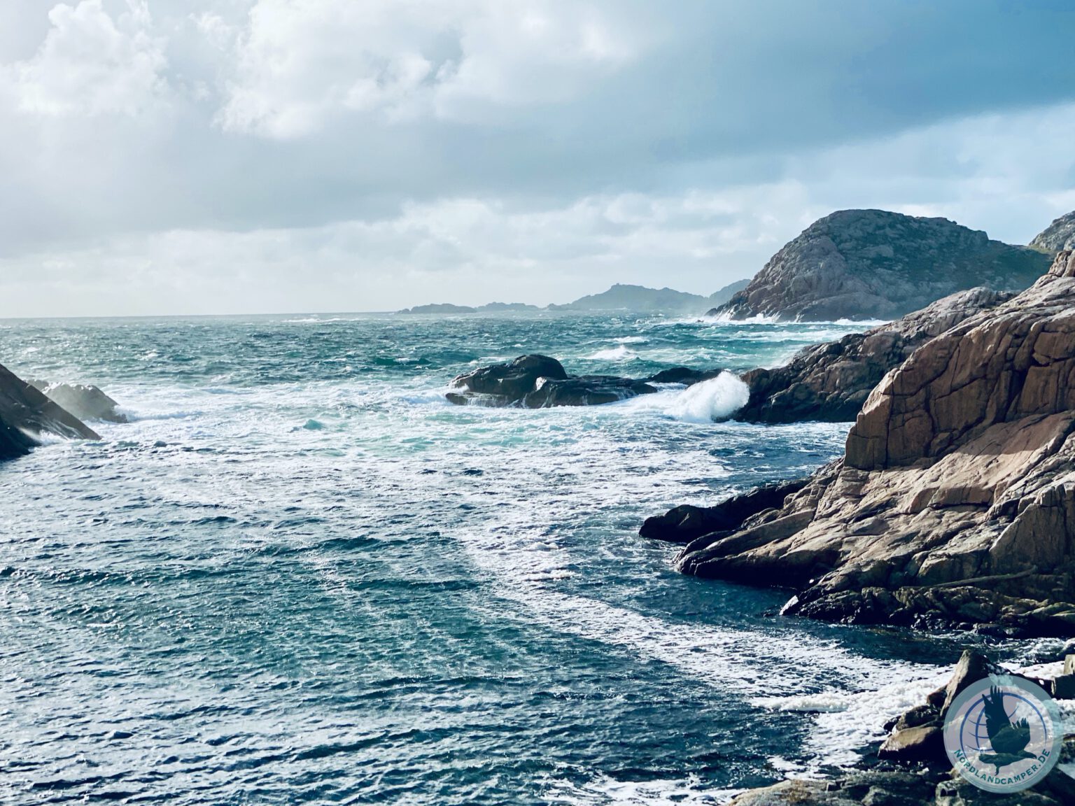 Norwegens stürmisches Südkap - Kap Lindesnes - Nordlandcamper.de